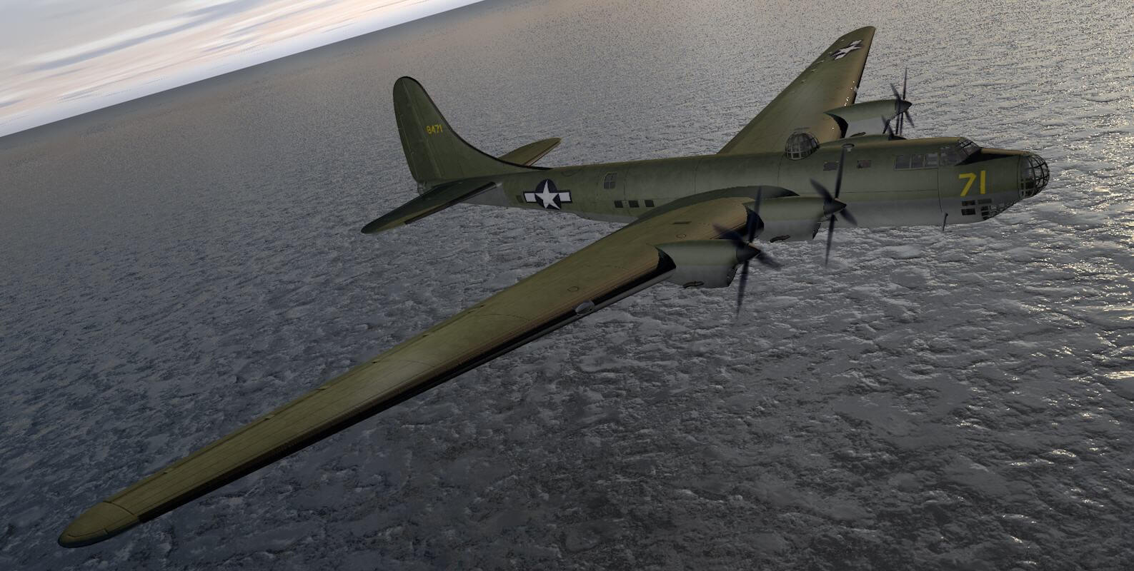 Douglas XB-19A Behemoth 3D Model by ChipBassChaos