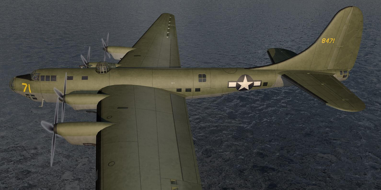 Douglas XB-19A Behemoth 3D Model by ChipBassChaos