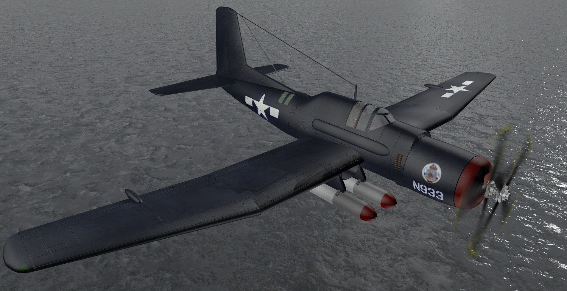 Douglas XTB2D-1 Skypirate 3D Model by ChipBassChaos