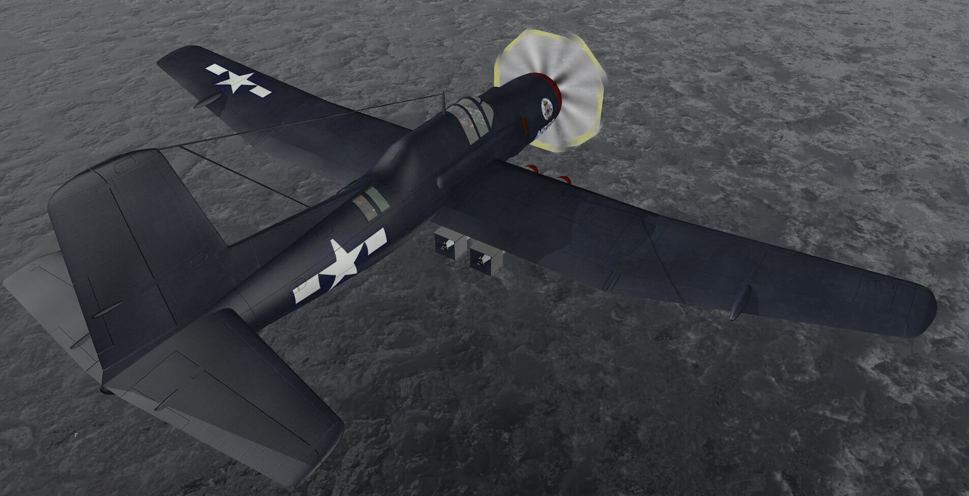 Douglas XTB2D-1 Skypirate 3D Model by ChipBassChaos