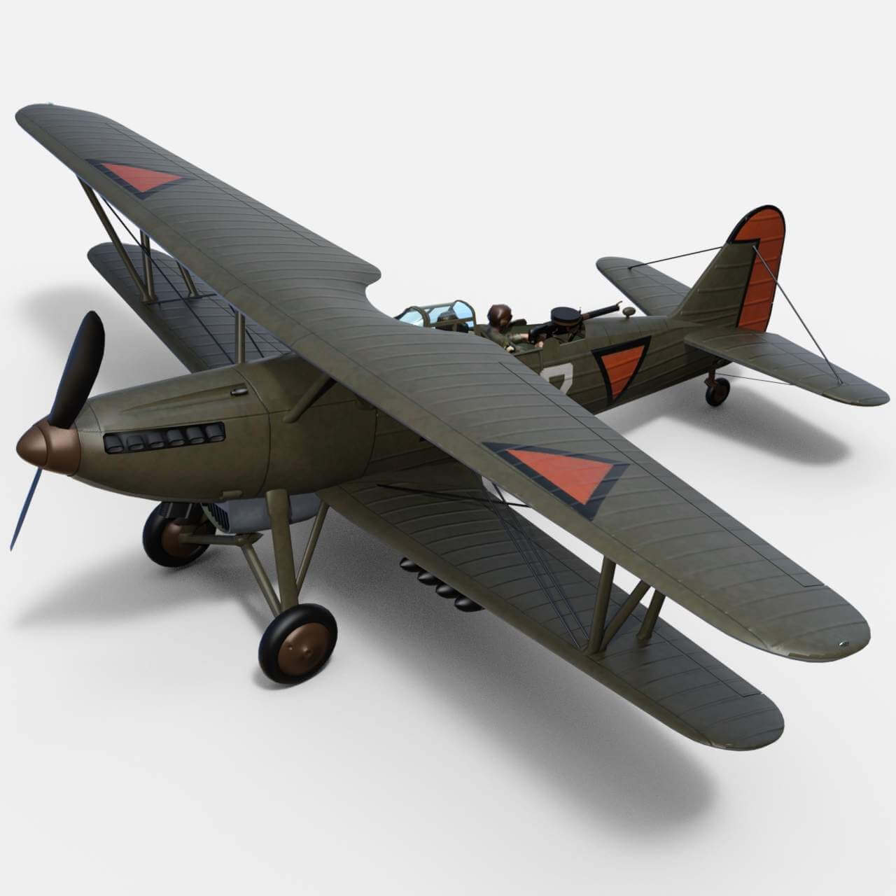 Dutch Aircraft Collection 01 - 3D Model by ChipBassChaos