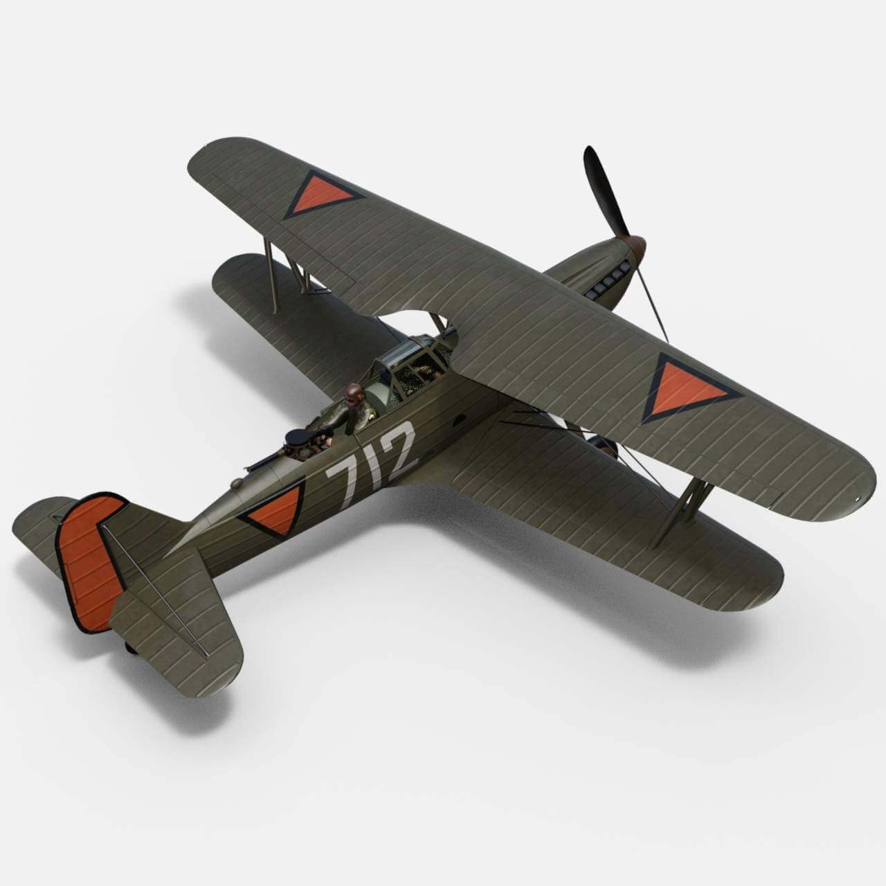 Dutch Aircraft Collection 01 - 3D Model by ChipBassChaos