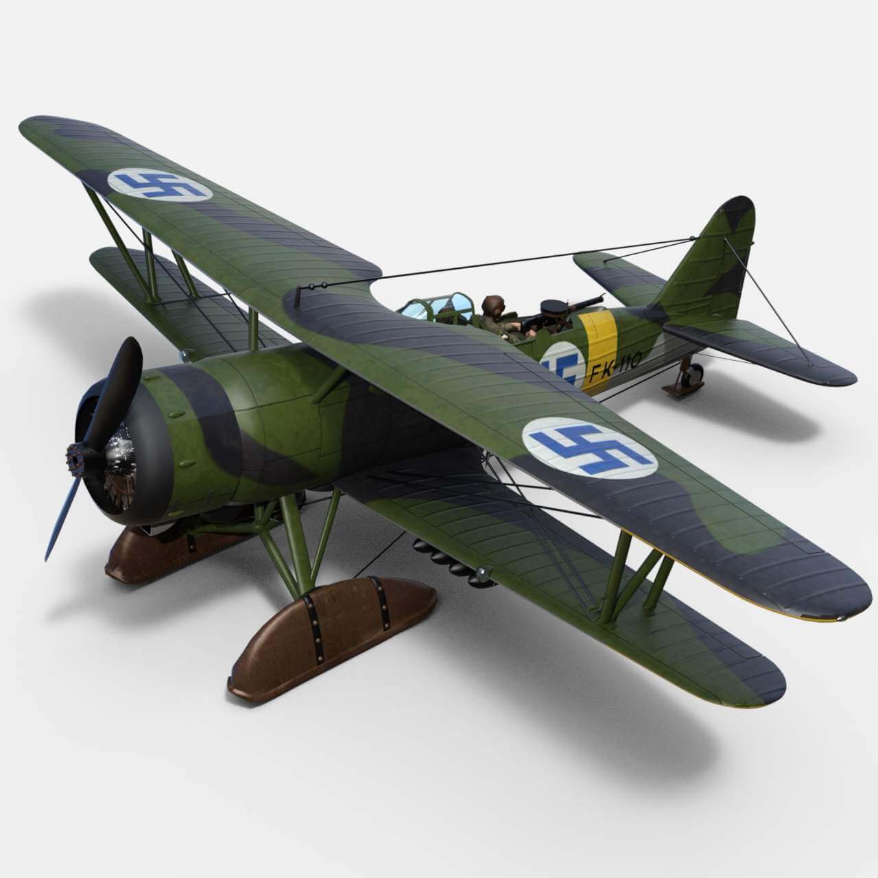 Dutch Aircraft Collection 01 - 3D Model by ChipBassChaos