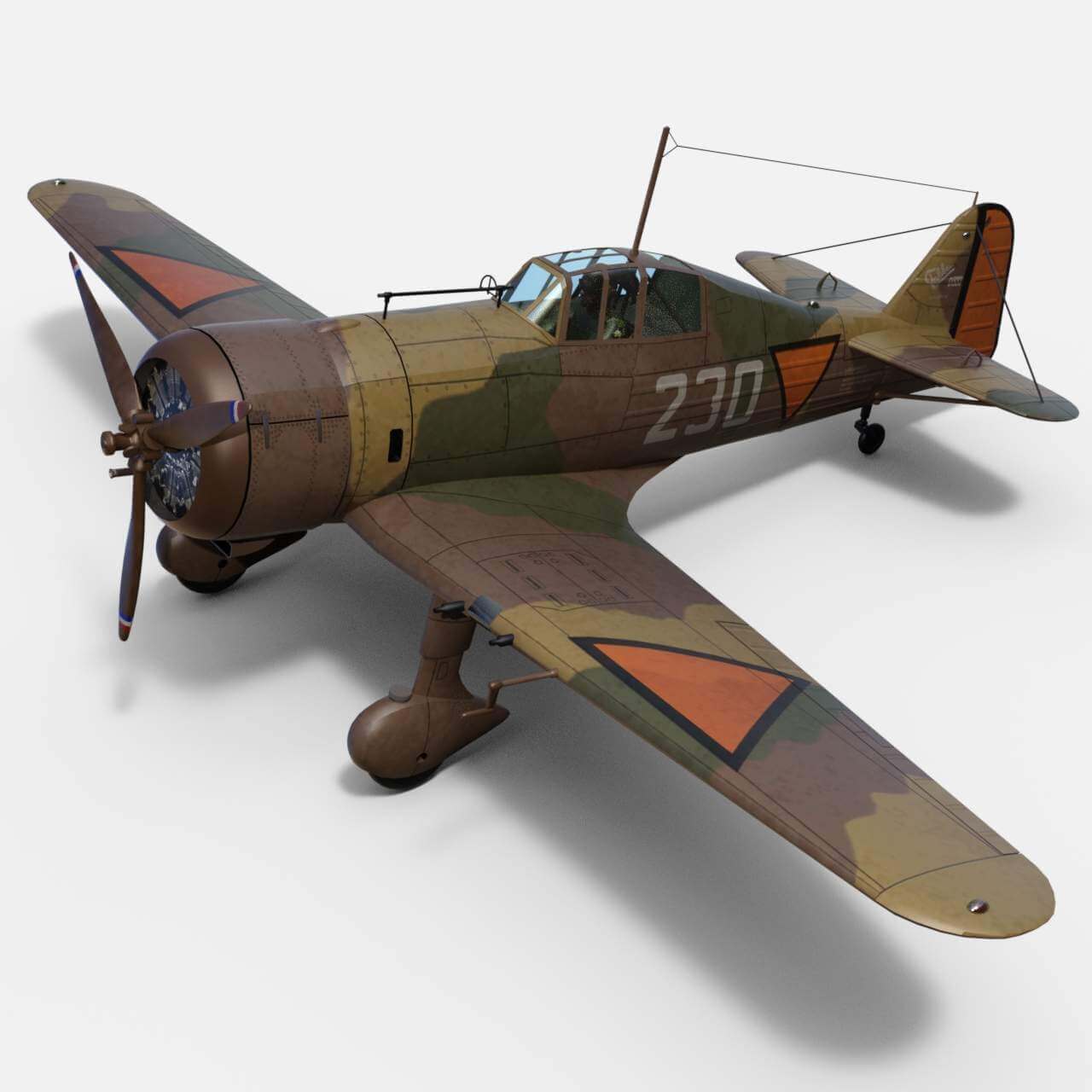 Dutch Aircraft Collection 01 - 3D Model by ChipBassChaos