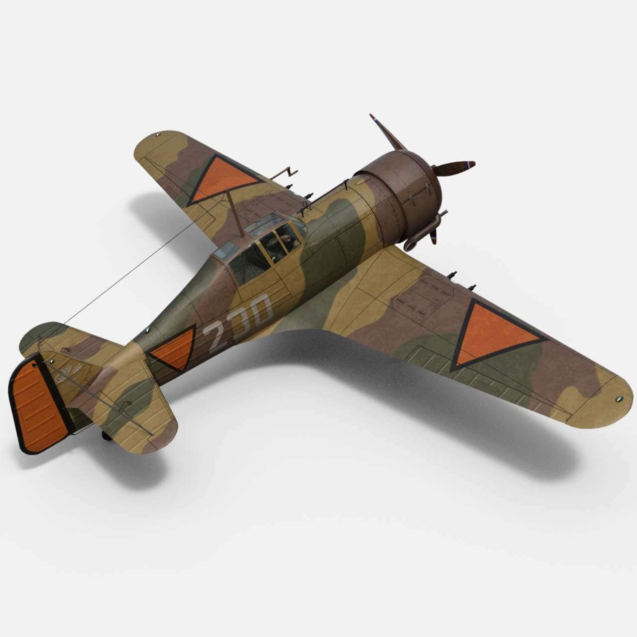 Dutch Aircraft Collection 01 - 3D Model by ChipBassChaos