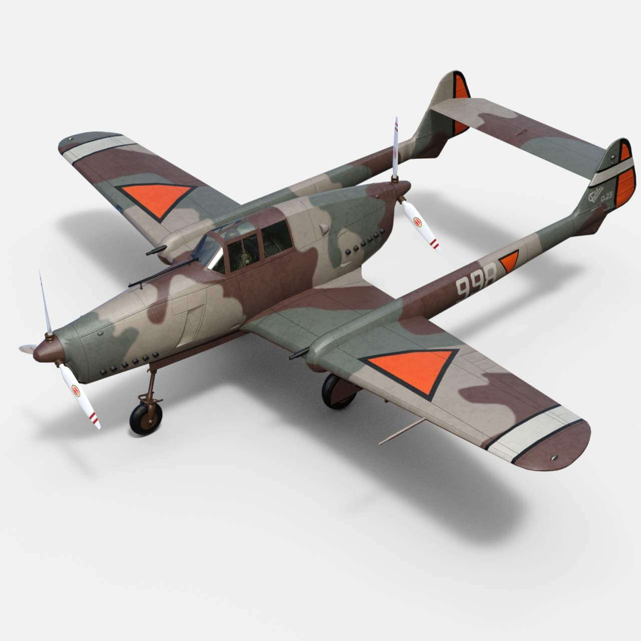 Dutch Aircraft Collection 01 - 3D Model by ChipBassChaos