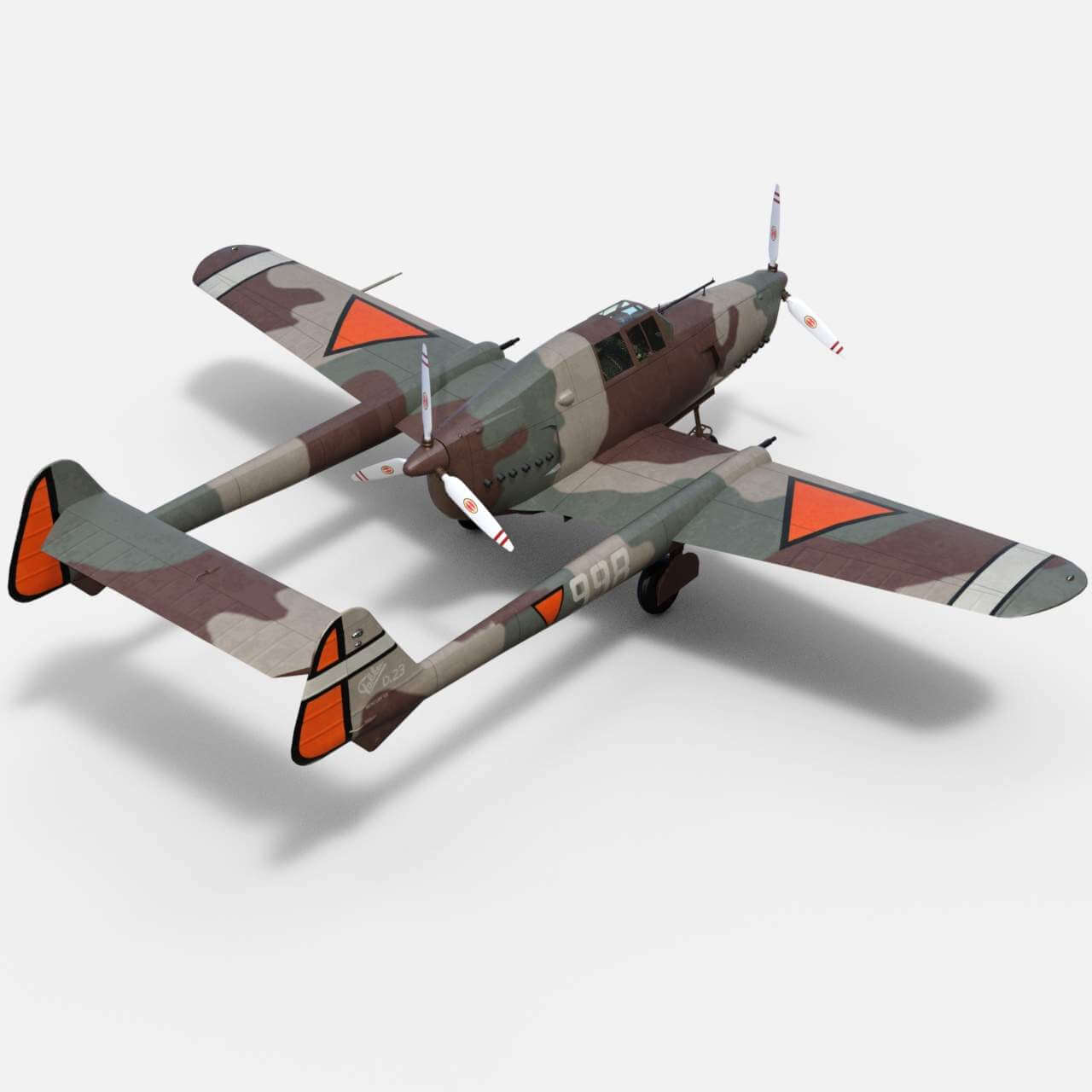 Dutch Aircraft Collection 01 - 3D Model by ChipBassChaos