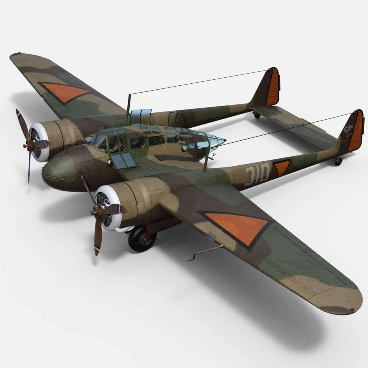 Dutch Aircraft Collection 01 - 3D Model by ChipBassChaos