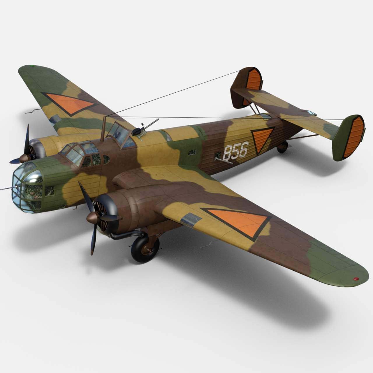 Dutch Aircraft Collection 01 - 3D Model by ChipBassChaos
