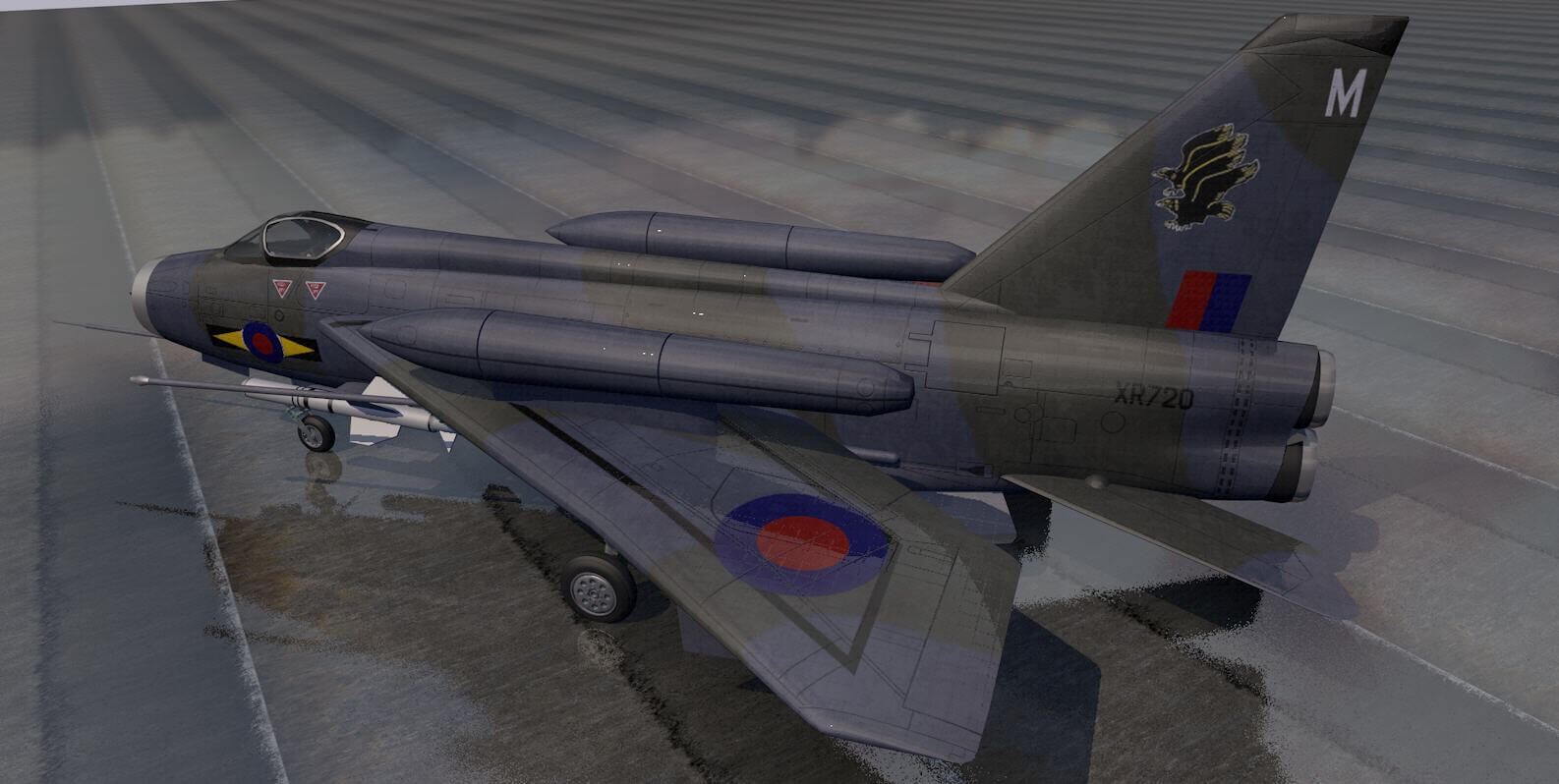 English Electric (BAC) Lightning F-6 3D Model by ChipBassChaos