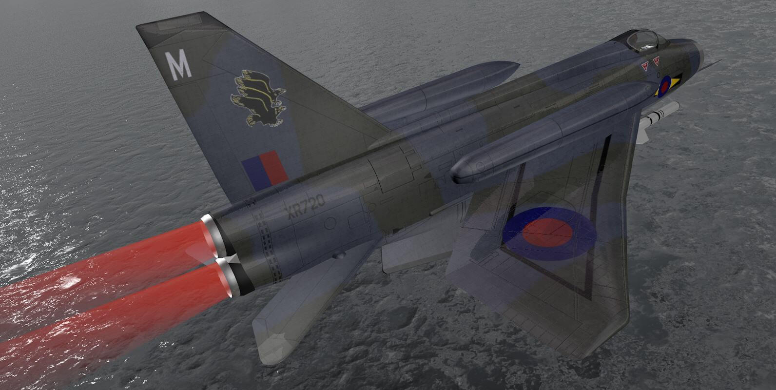 English Electric (BAC) Lightning F-6 3D Model by ChipBassChaos