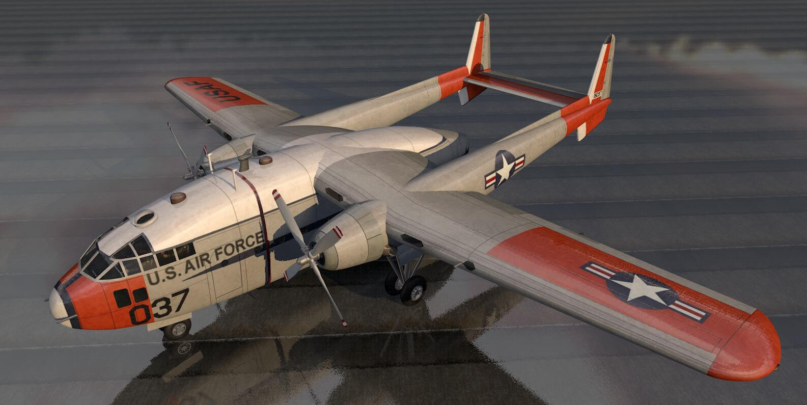 Air Force Flying Box Car