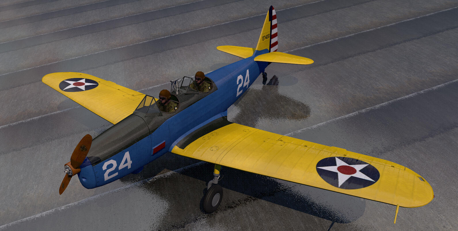 Fairchild PT-19 Cornell 3D Model by ChipBassChaos