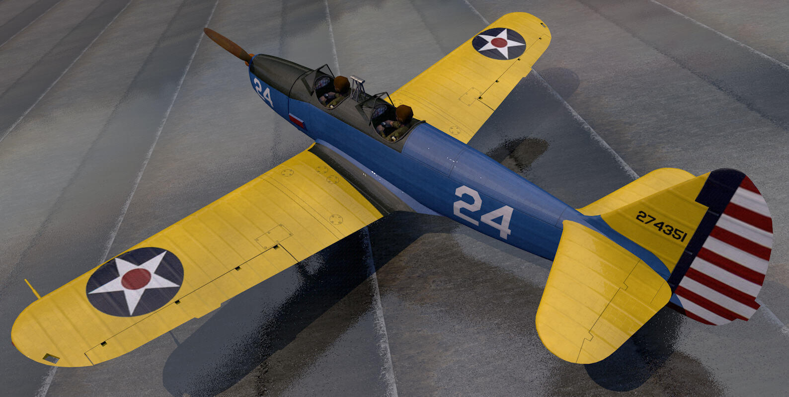 Fairchild PT-19 Cornell 3D Model by ChipBassChaos