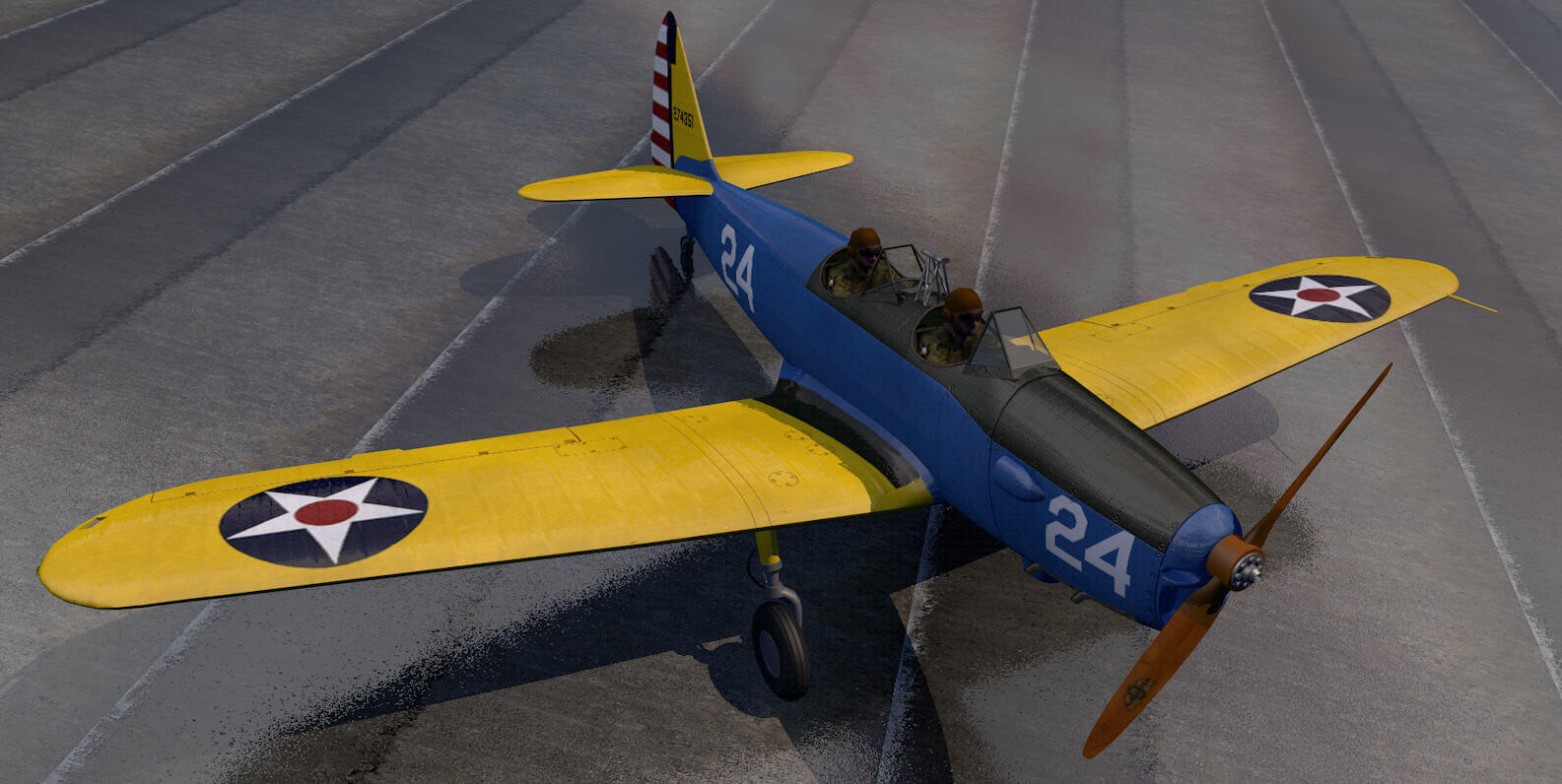 Fairchild PT-19 Cornell 3D Model by ChipBassChaos