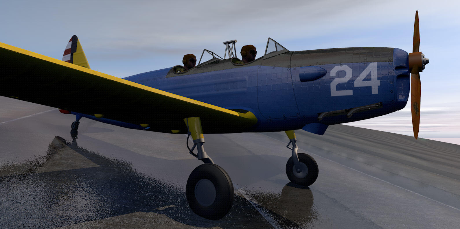 Fairchild PT-19 Cornell 3D Model by ChipBassChaos