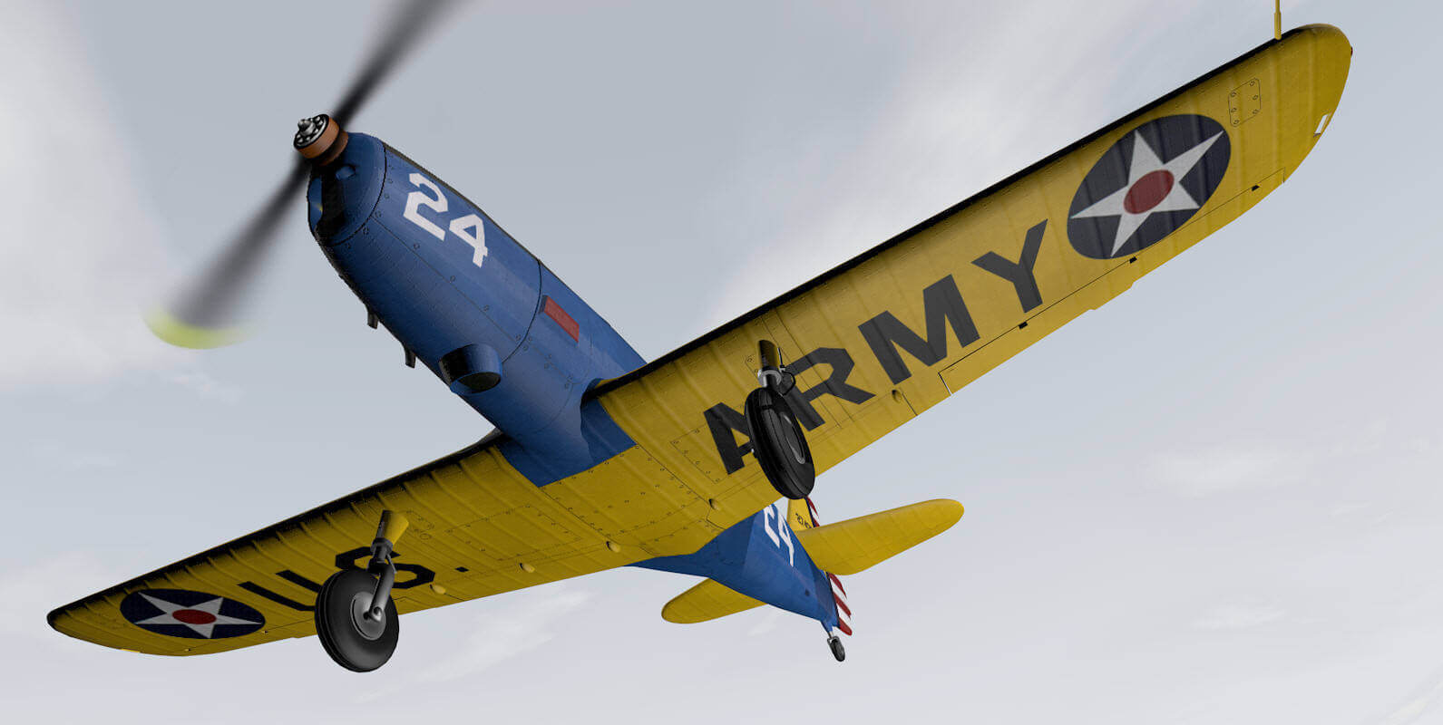 Fairchild PT-19 Cornell 3D Model by ChipBassChaos