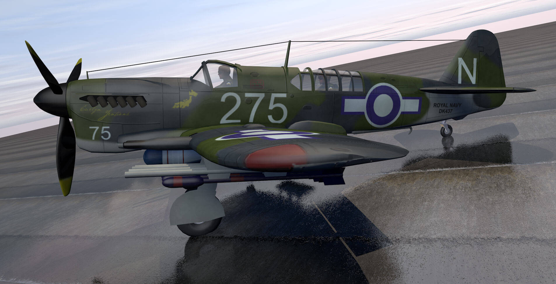 Fairey Firefly Mk-1 3D Model by ChipBassChaos