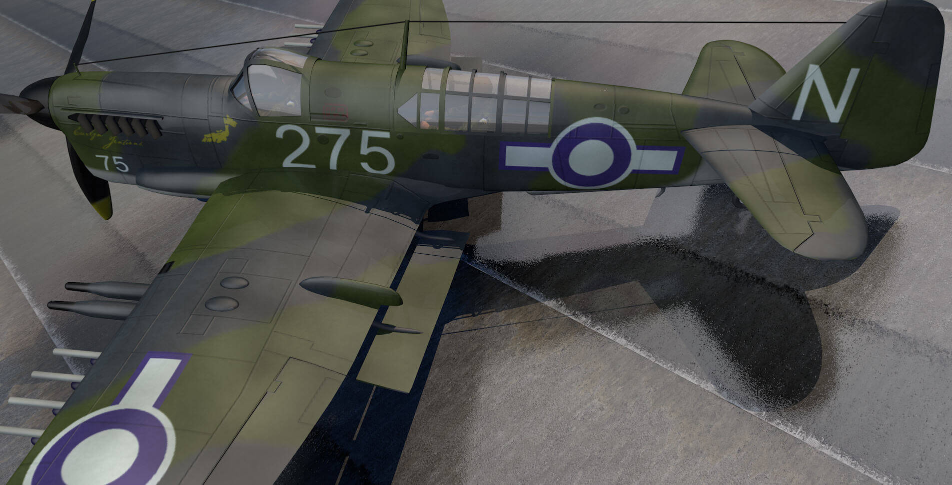 Fairey Firefly Mk-1 3D Model by ChipBassChaos