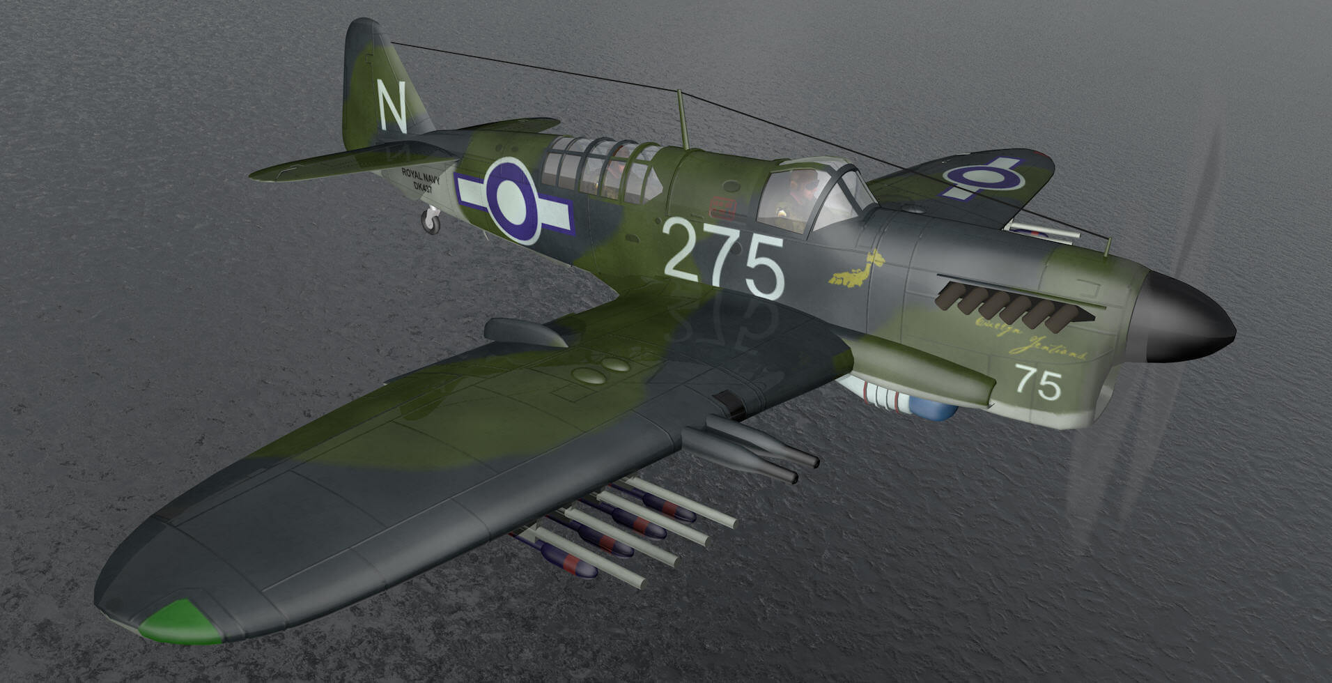 Fairey Firefly Mk-1 3D Model by ChipBassChaos