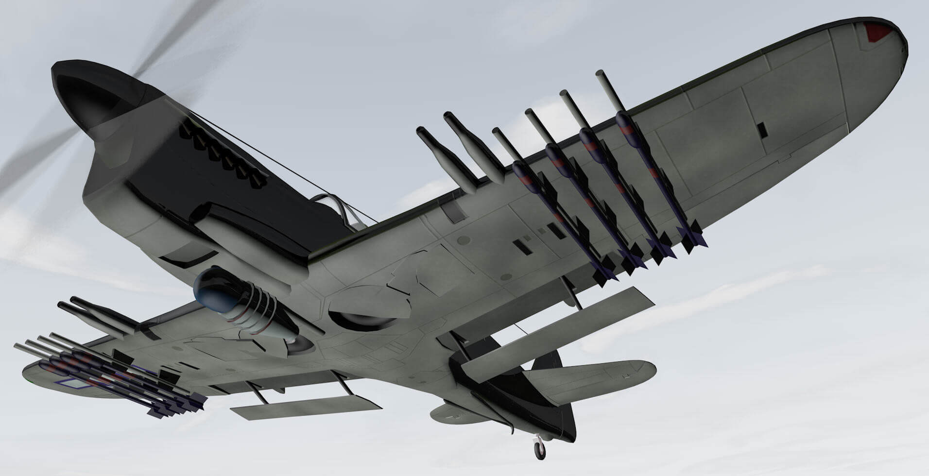 Fairey Firefly Mk-1 3D Model by ChipBassChaos