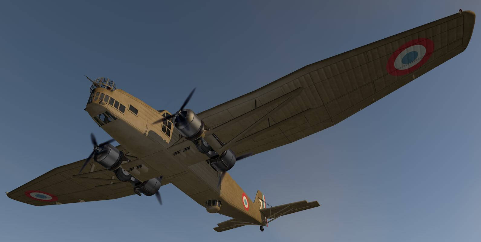 Farman F.222.2 - 3D Model by ChipBassChaos