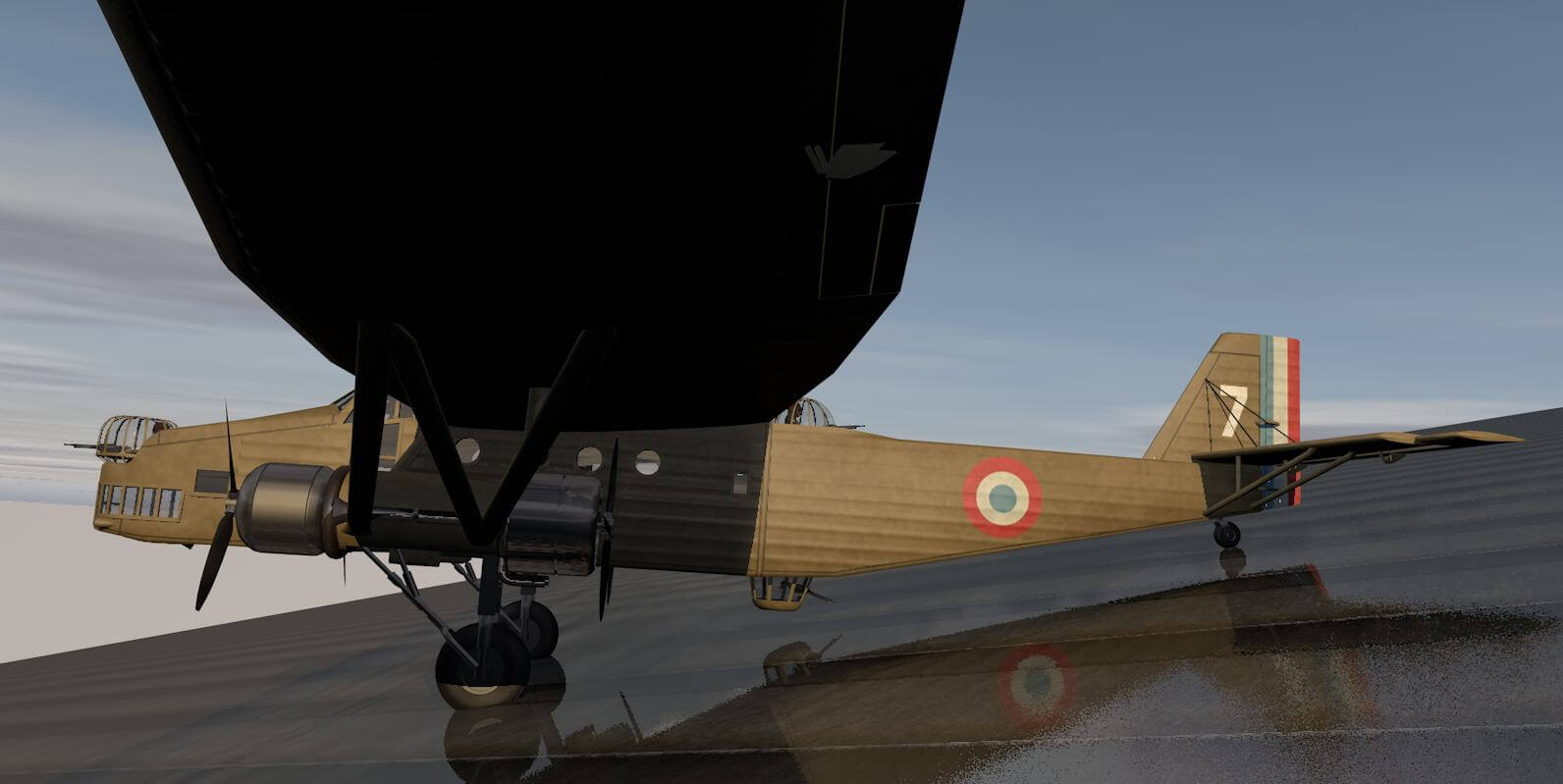 Farman F.222.2 - 3D Model by ChipBassChaos