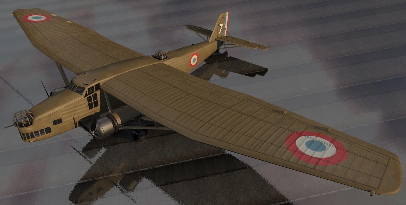 Farman F.222.2 - 3D Model by ChipBassChaos