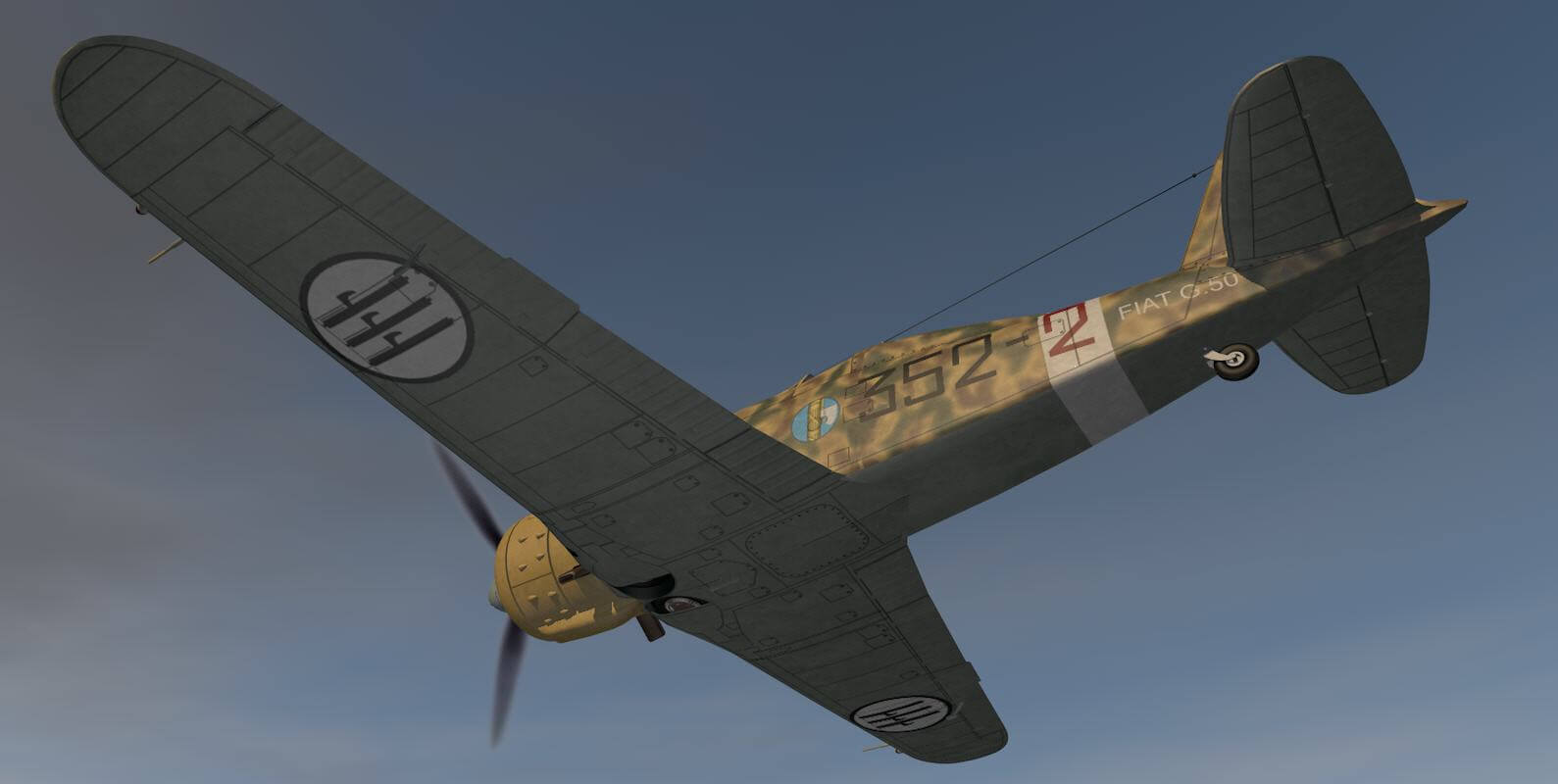 Fiat G-50 Freccia 3D Model by ChipBassChaos