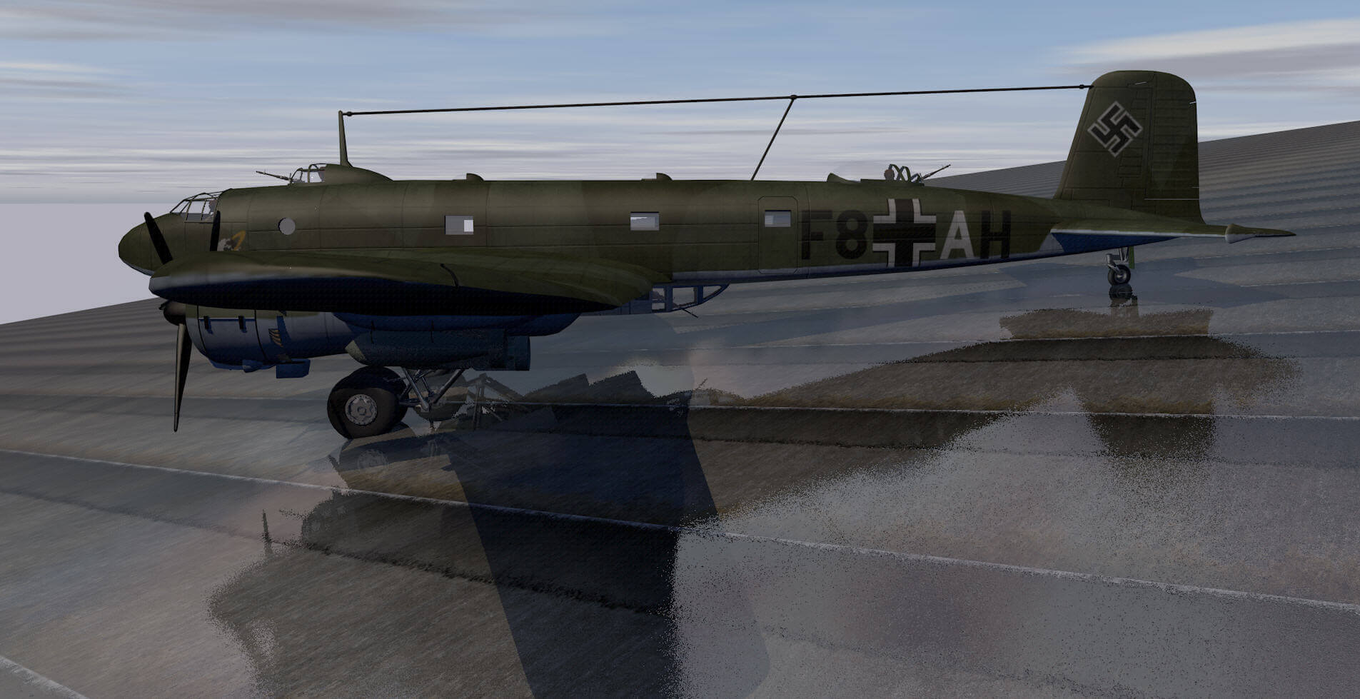 Focke-Wulf FW-200 C-1 Condor 3D Model by ChipBassChaos