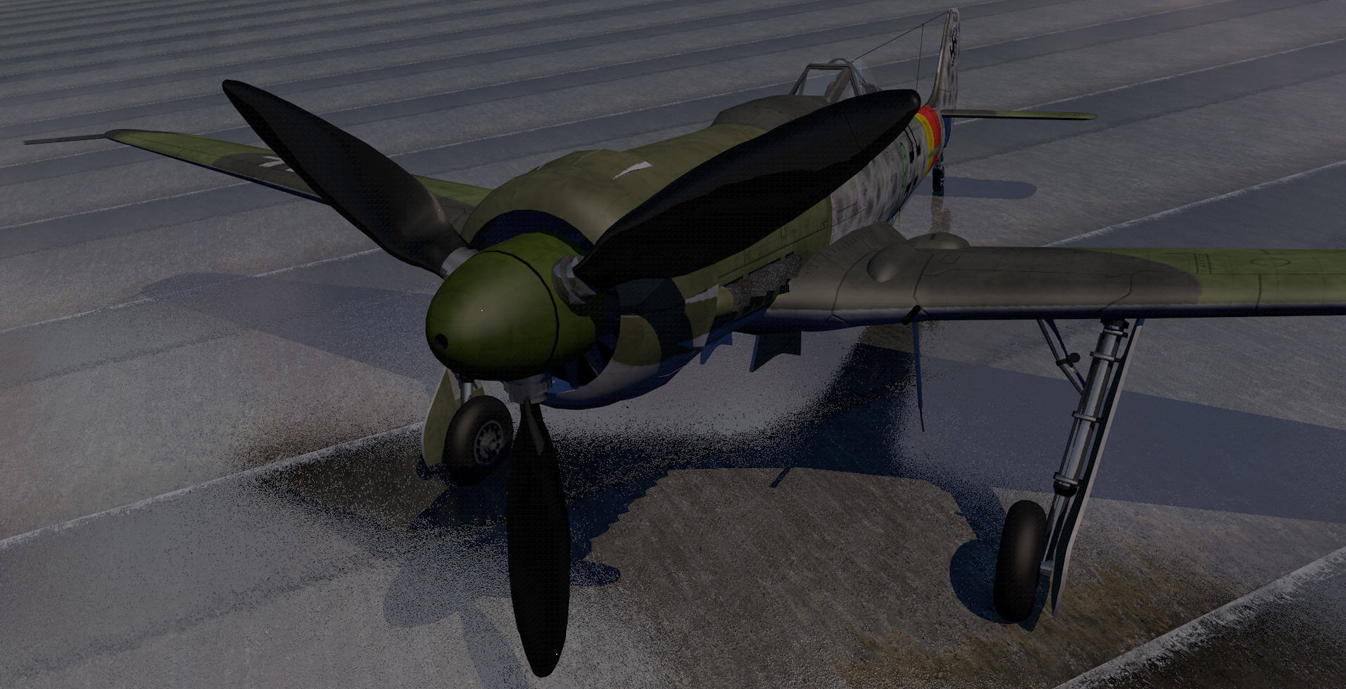 Focke-Wulf Ta-152 H-1 3D Model by ChipBassChaos