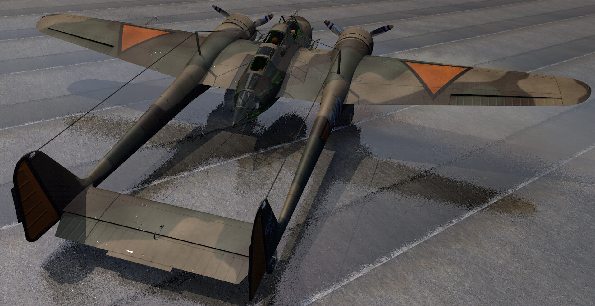 Fokker G-1 Faucher 3D Model by ChipBassChaos