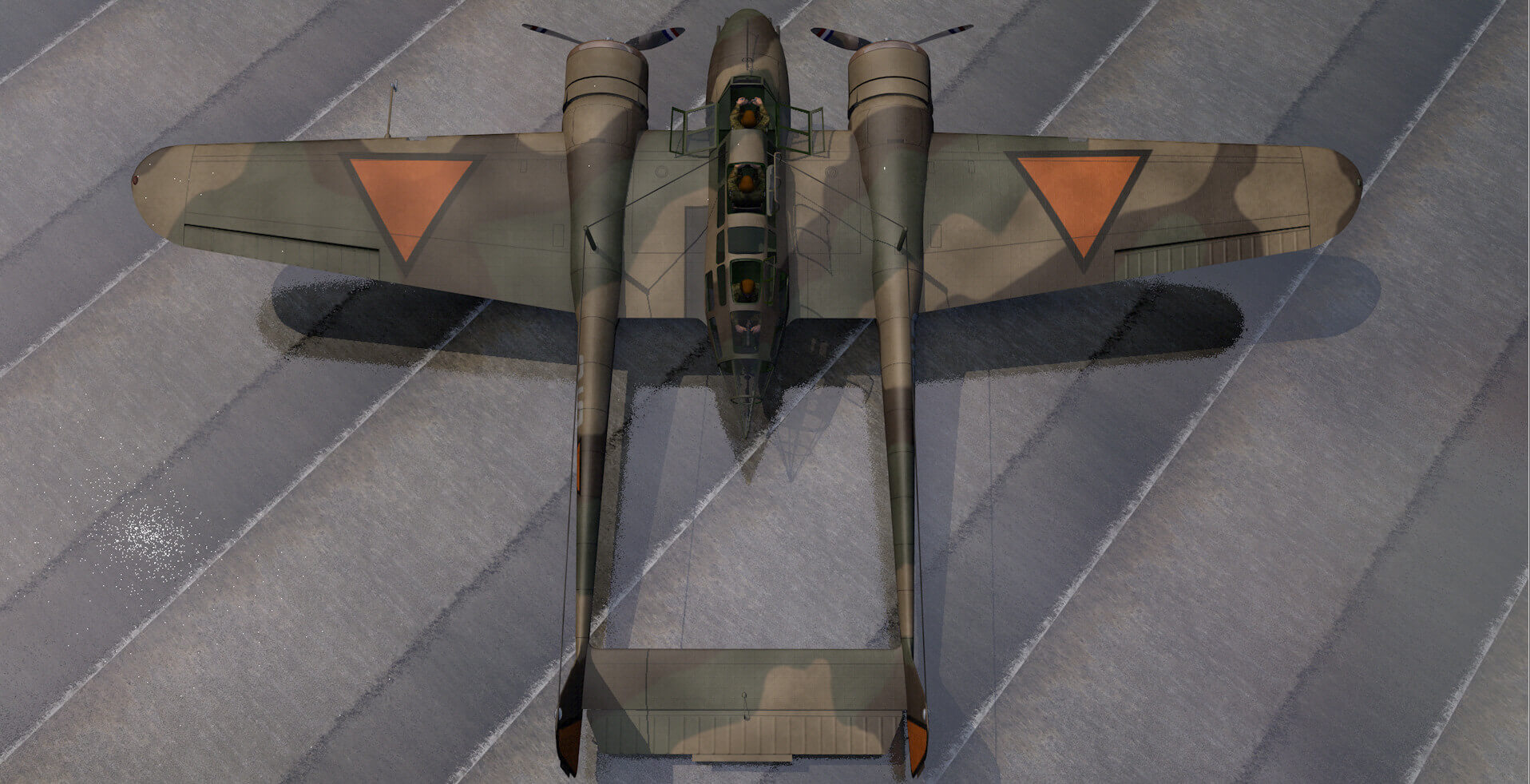 Fokker G-1 Faucher 3D Model by ChipBassChaos