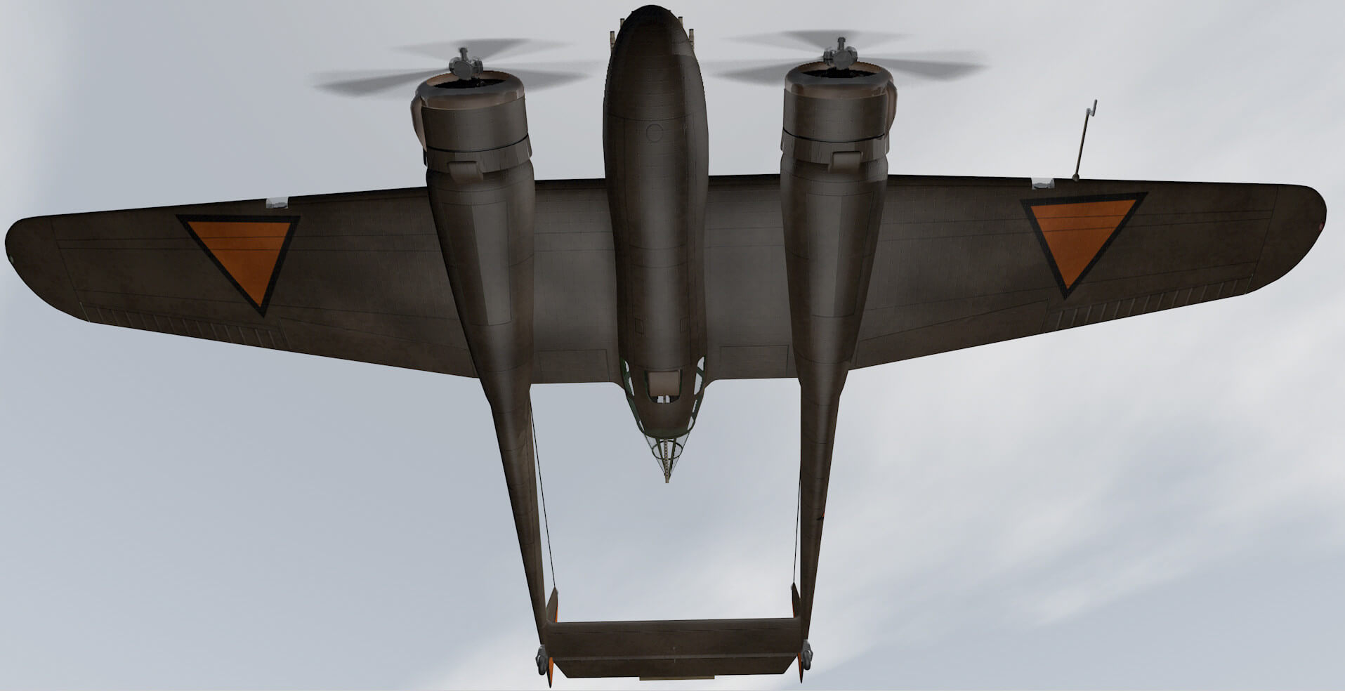Fokker G-1 Faucher 3D Model by ChipBassChaos