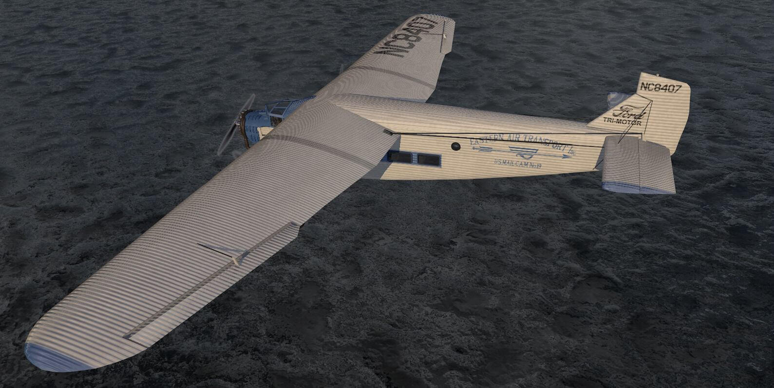 Ford Trimotor - 3D Model by ChipBassChaos