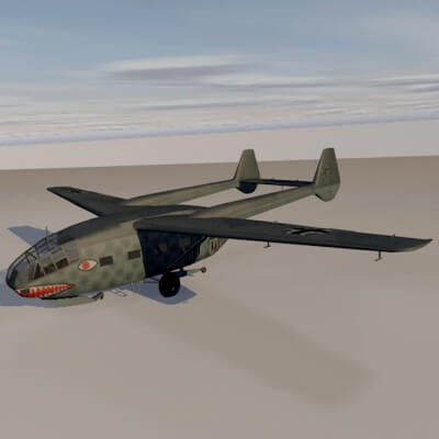 Gotha GO-242 A-1 3D Model by ChipBassChaos