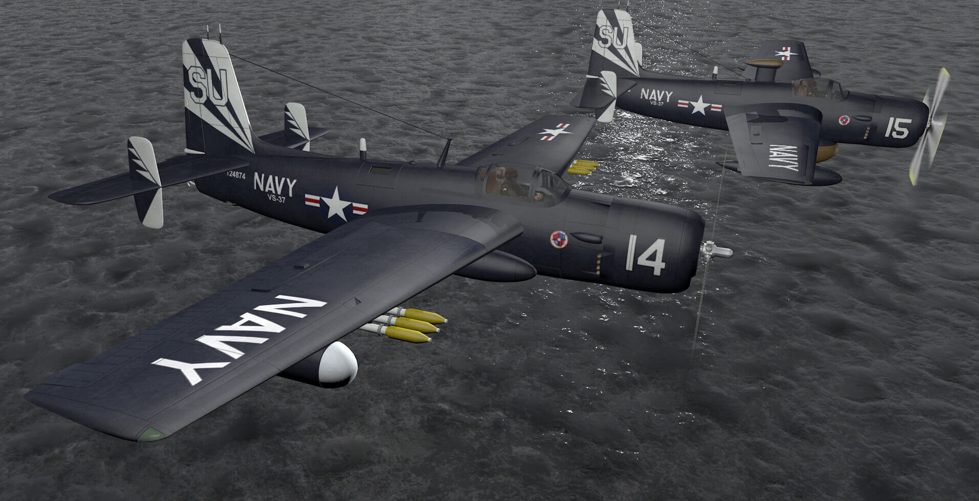 Grumman AF Guardian - 3D Model by ChipBassChaos