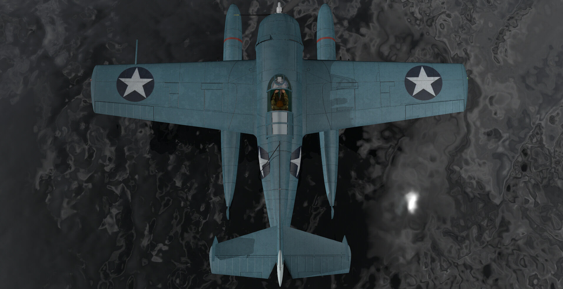 Grumman F4F-3S Wildcatfish 3D Model by ChipBassChaos