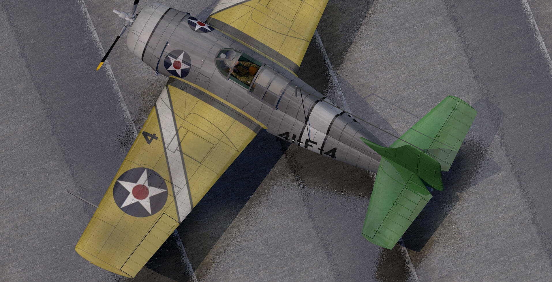 Grumman F4F Wildcat - 3D Model by ChipBassChaos