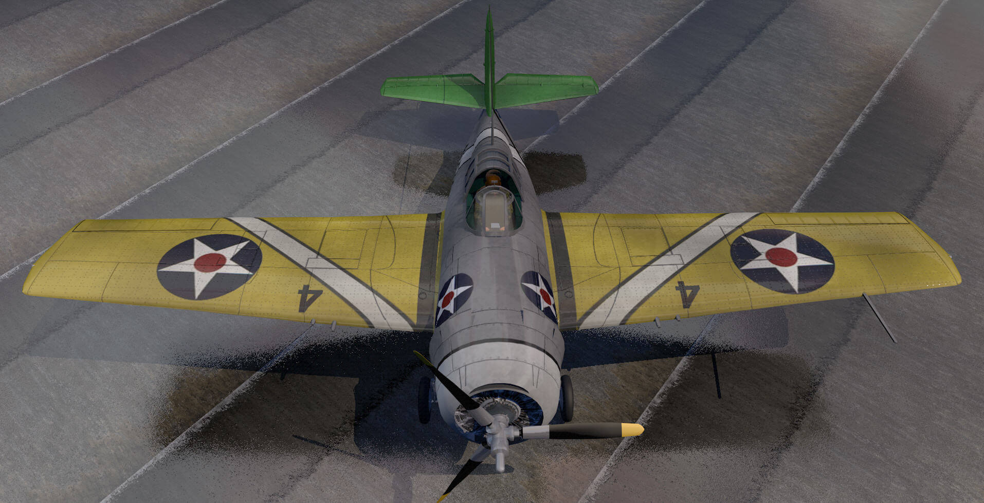 Grumman F4F Wildcat - 3D Model by ChipBassChaos