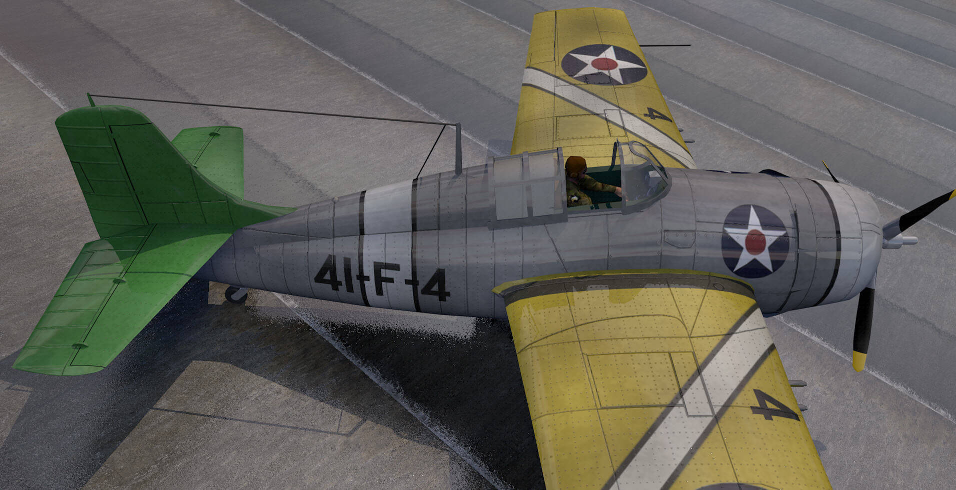 Grumman F4F Wildcat - 3D Model by ChipBassChaos