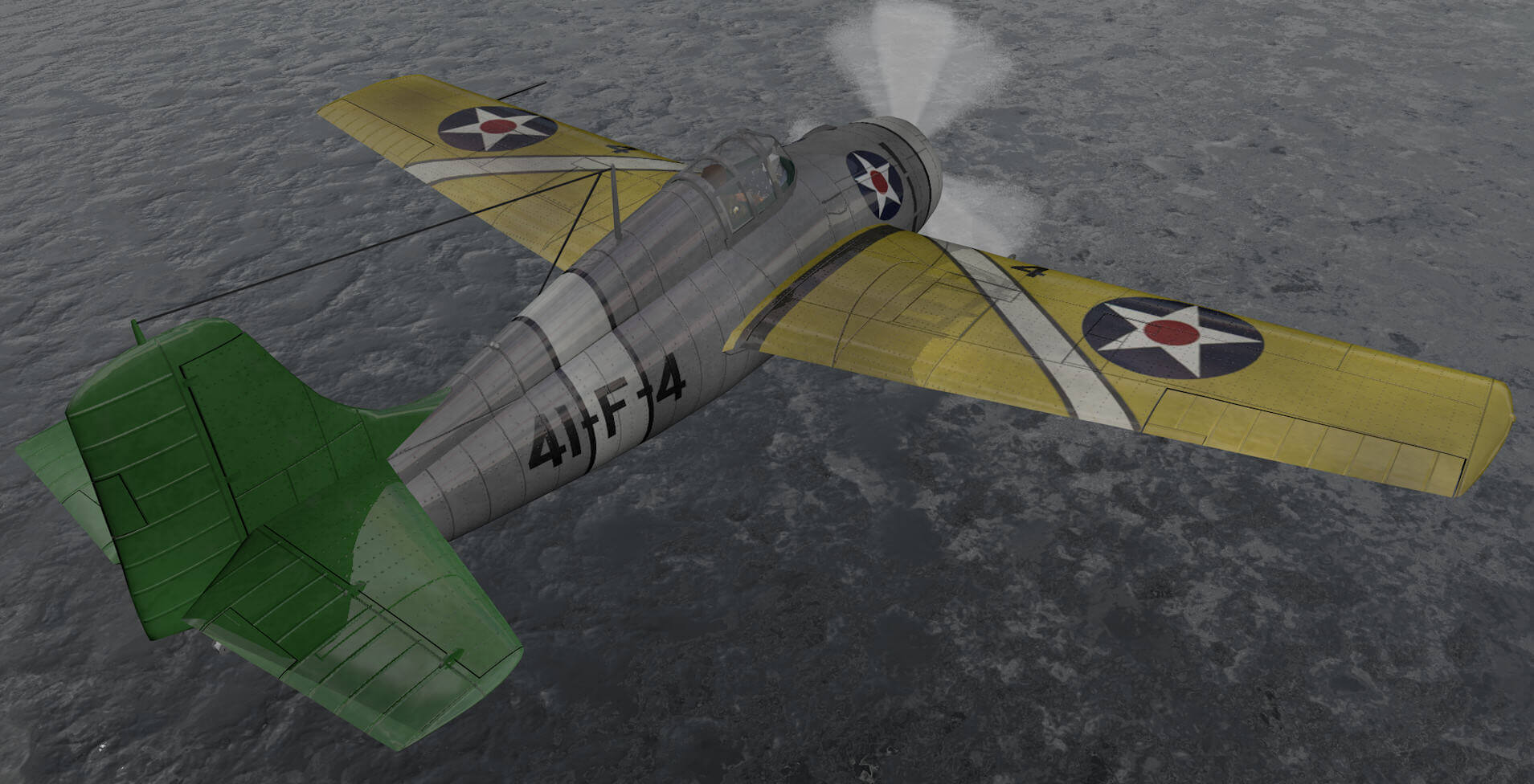 Grumman F4F Wildcat - 3D Model by ChipBassChaos