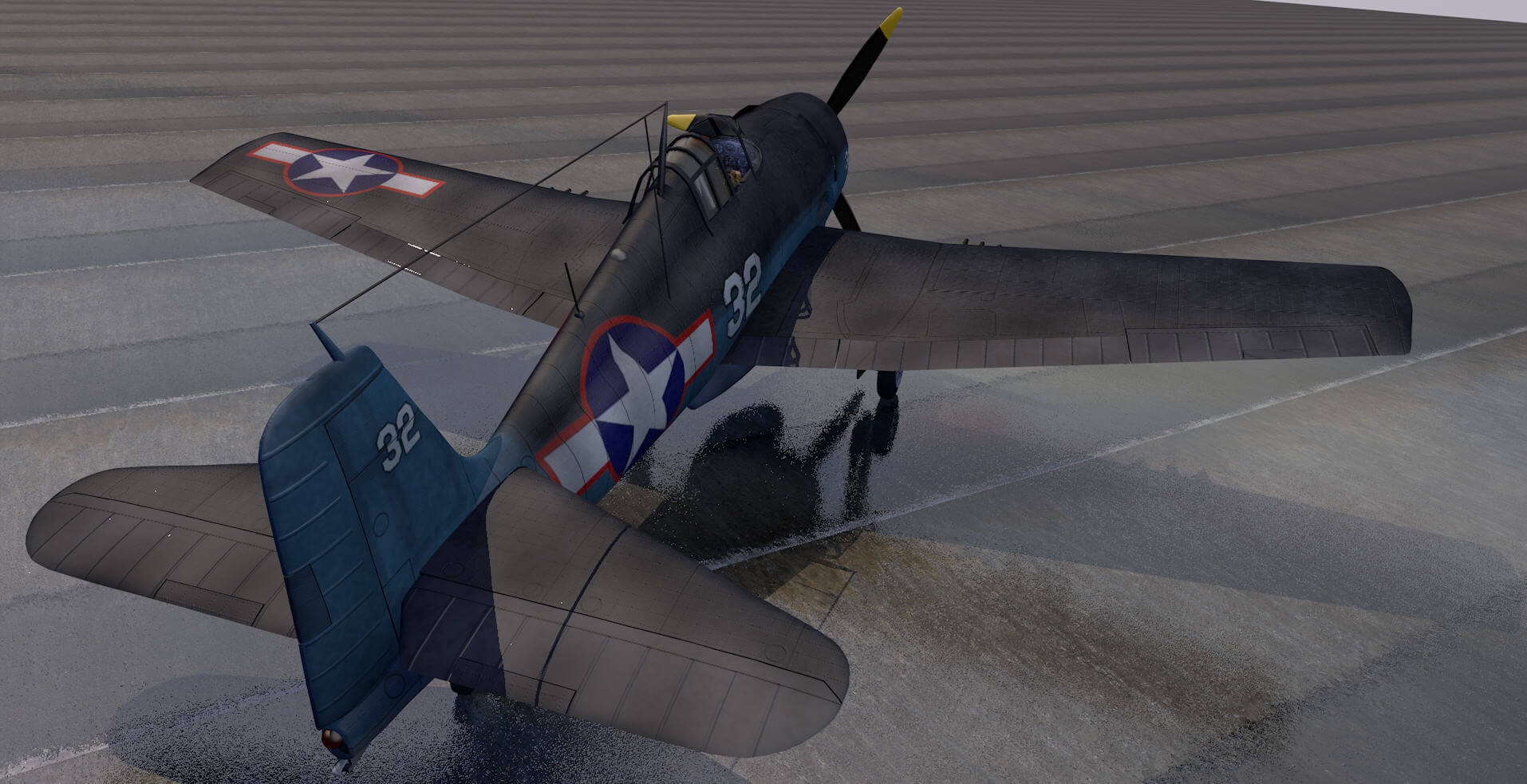 Grumman F6F Hellcat - 3D Model by ChipBassChaos