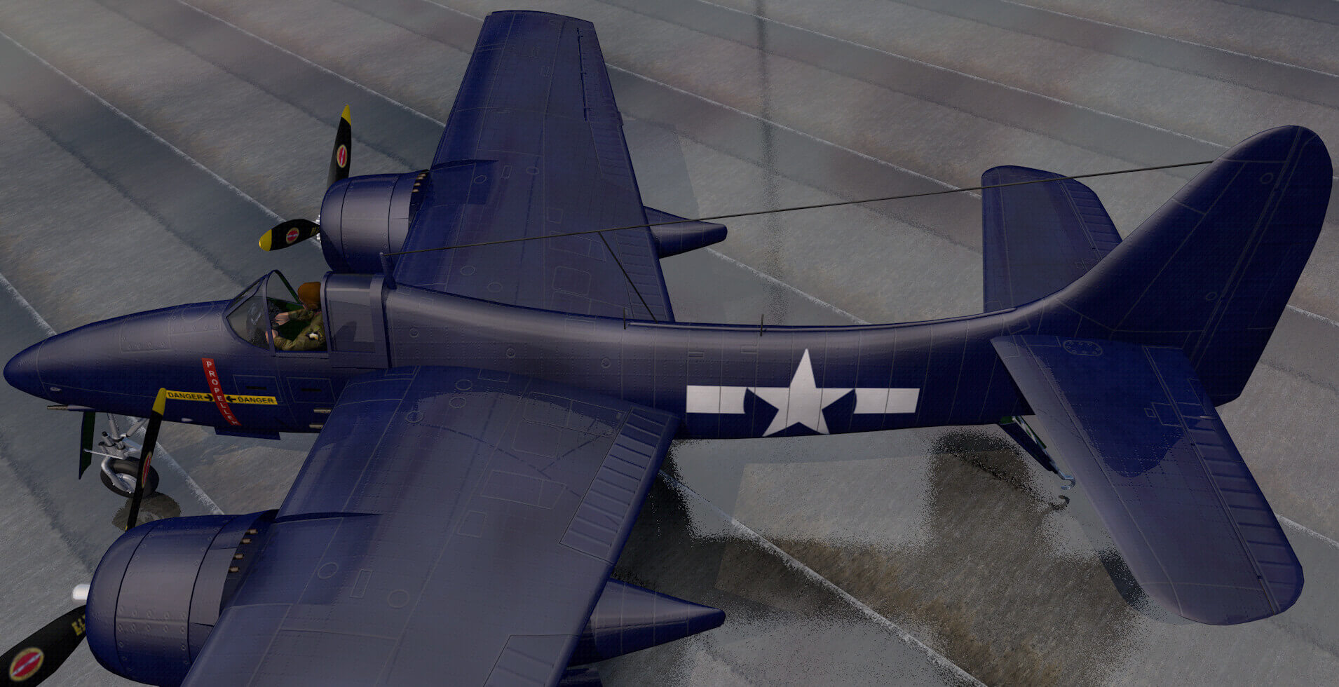 Grumman F7F Tigercat - 3D Model by ChipBassChaos