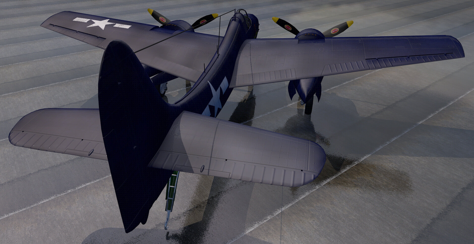 Grumman F7F Tigercat - 3D Model by ChipBassChaos