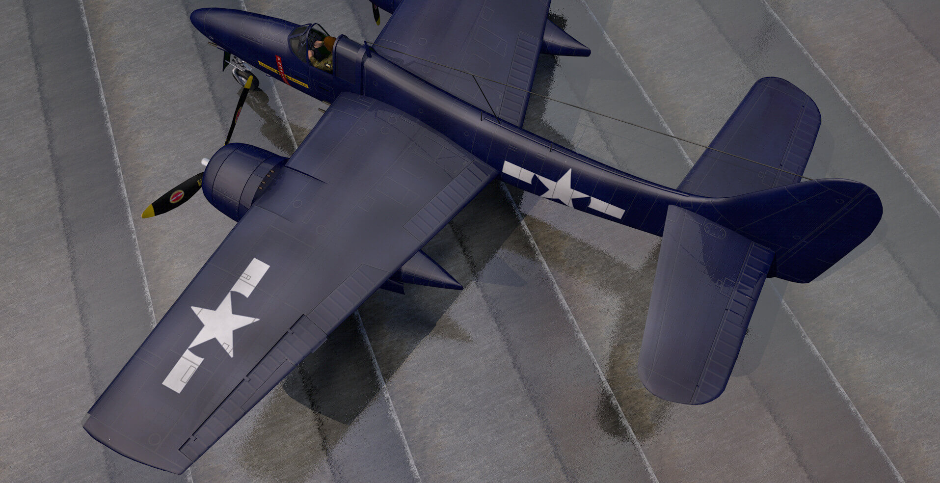 Grumman F7F Tigercat - 3D Model by ChipBassChaos