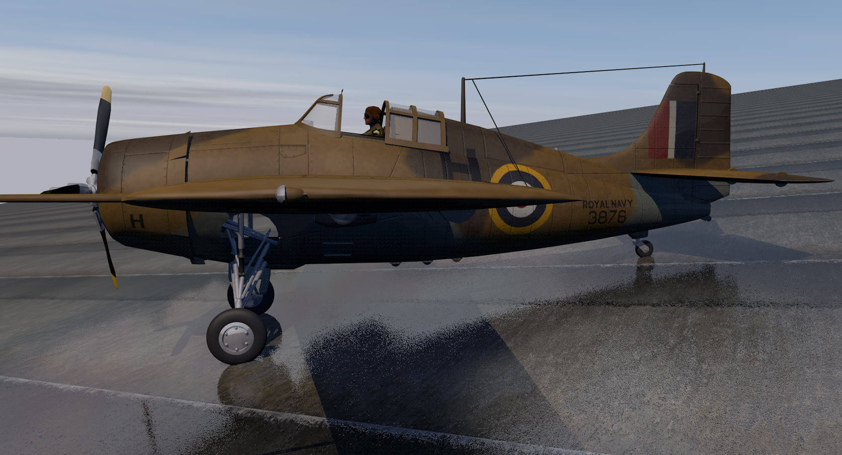 Grumman Martlet Mk-2 (RN) 3D Model by ChipBassChaos