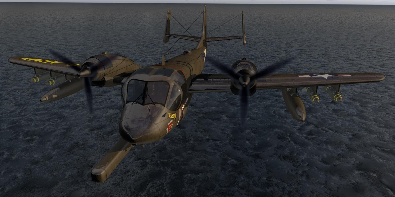 Grumman OV-1 Mohawk 3D Model by ChipBassChaos