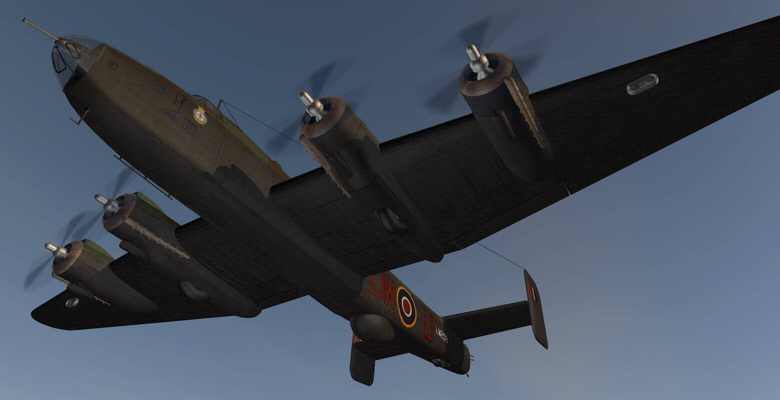Handley Page Halifax Mk-3 3D Model by ChipBassChaos