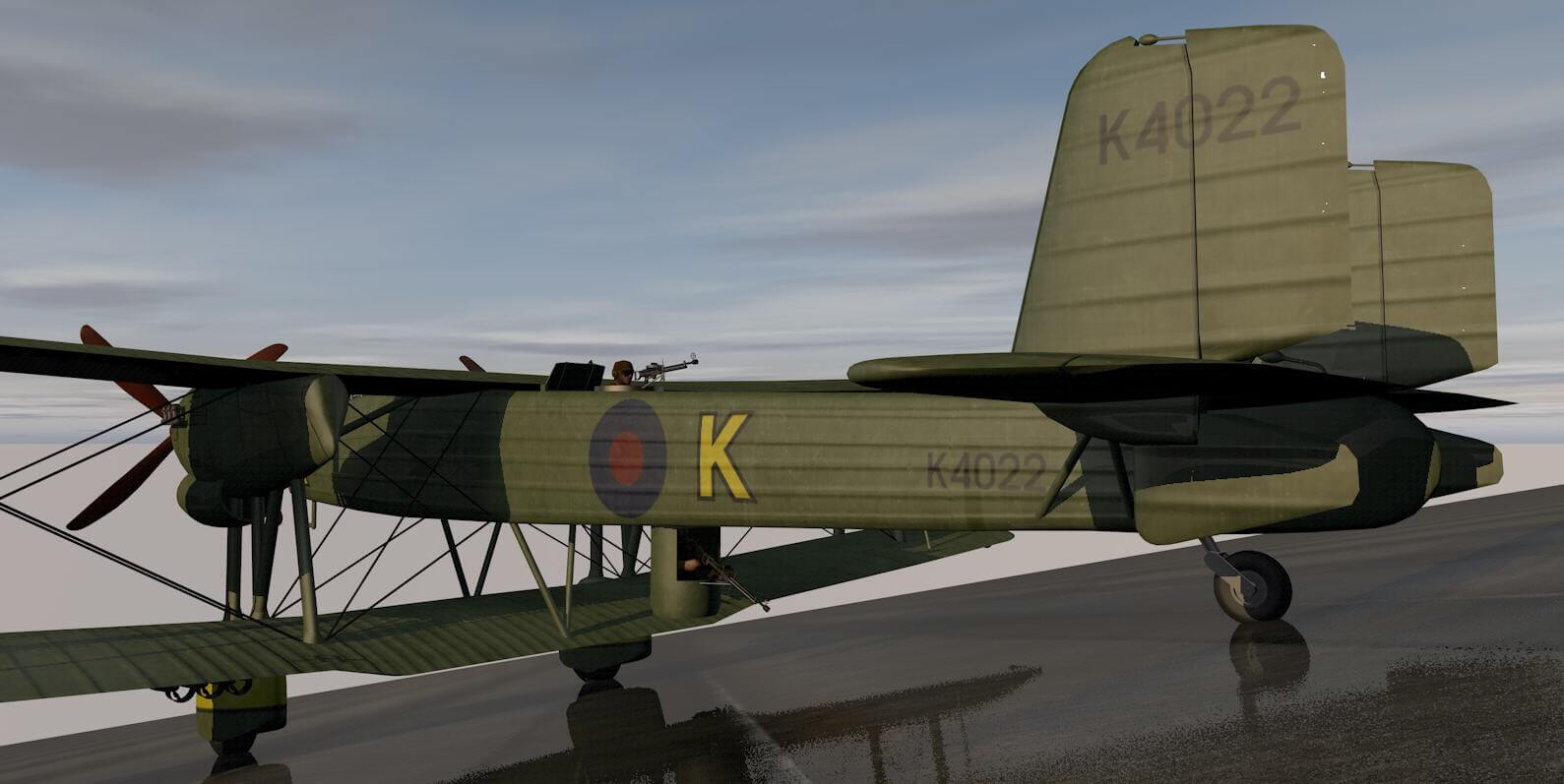 Handley Page HP-50 Heyford - 3D Model by ChipBassChaos